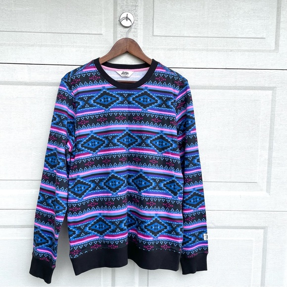 chubbies | Shirts | Chubbies Lounge Mens Sweatshirt Top Blue Purple ...